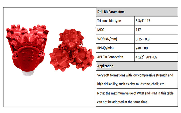 MILLED TOOTH BITS 117